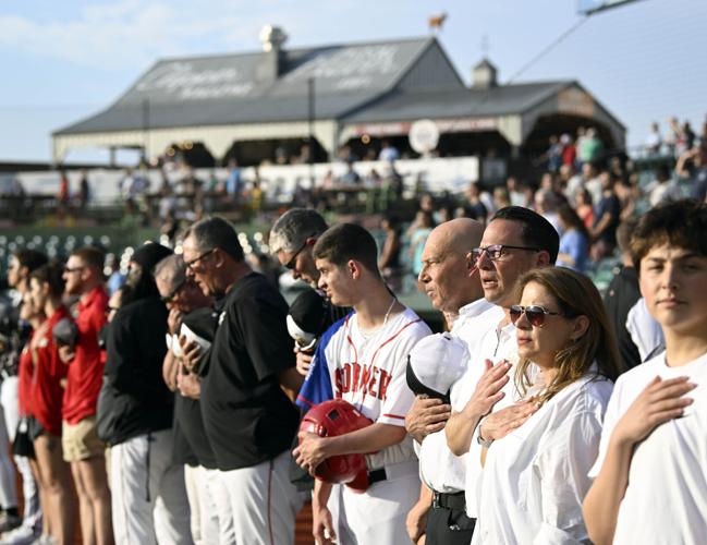 Gov. Josh Shapiro throws out first pitch at Stormers game [photos ...