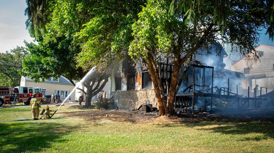 1 injured in fire that severely damaged Manor Township home Wednesday ...
