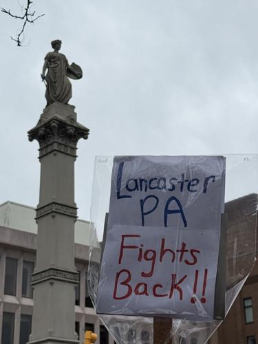 Photos from the Hands Off! protest in Lancaster | Local News ...