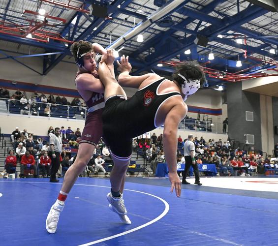 District 3 Class 3A South Central regional wrestling championships ...