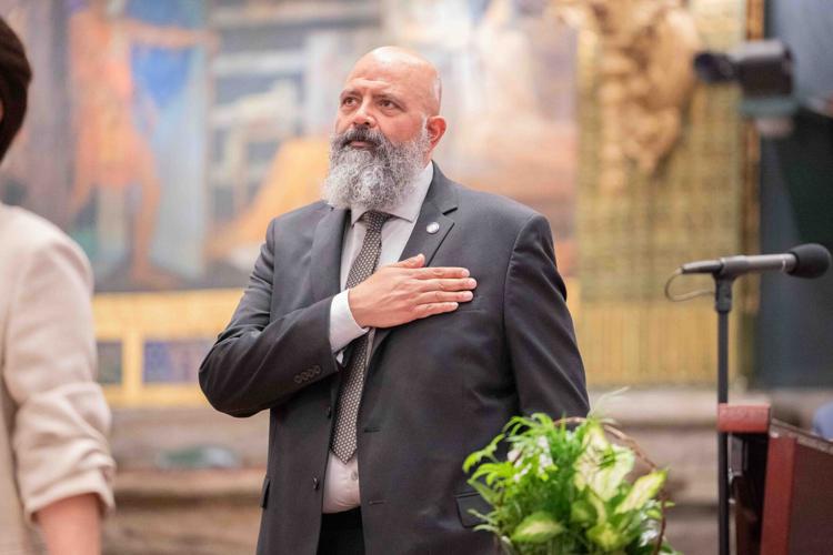 Sen. James Malone recites oath of office on Monday | | lancasteronline.com