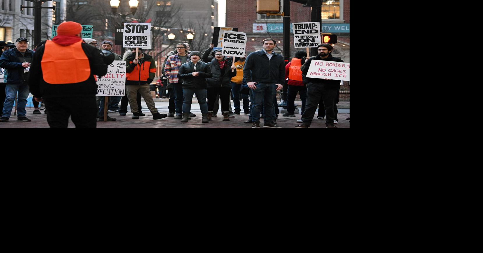 Socialist, progressive Lancaster groups protest ICE after Minneapolis ...