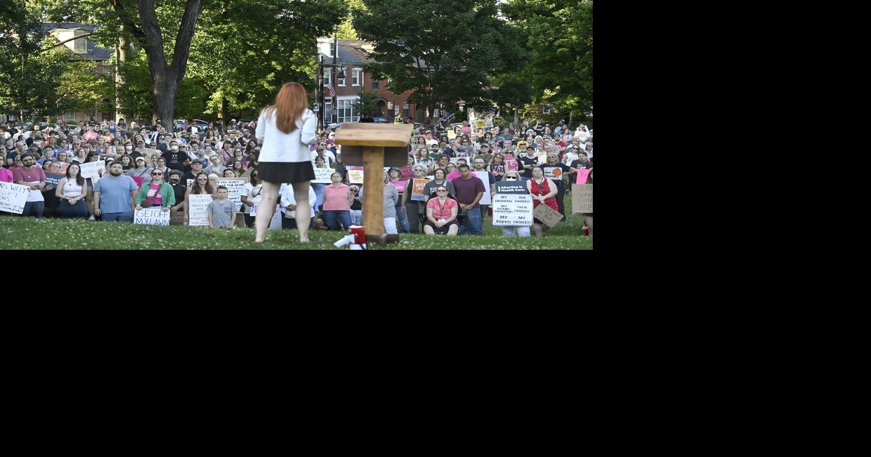 Lancaster residents protest after overturn of Roe v. Wade [photos ...