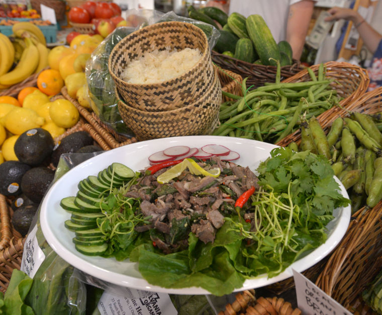 The Local Flavor: Lahp is a salad that becomes the meal ...