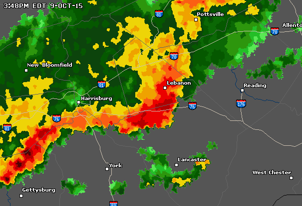 Severe thunderstorm bears down on Lancaster County | Local News ...