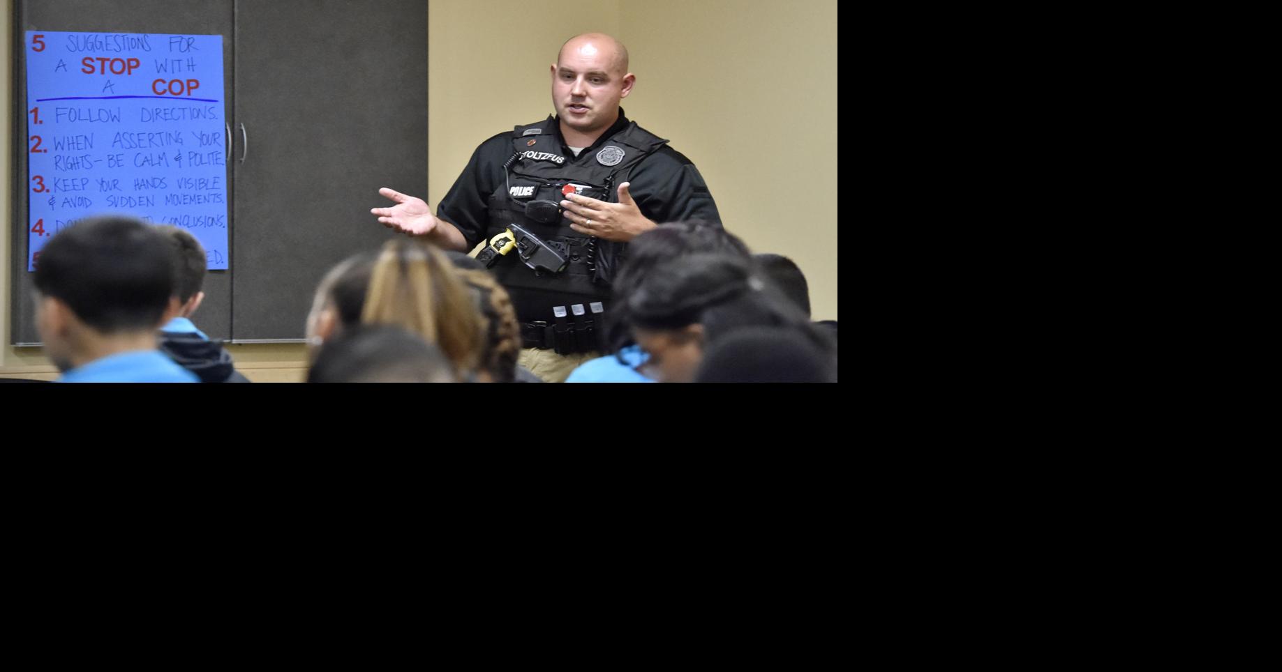 Law enforcement, minority students come together at DMC Youth and Law ...