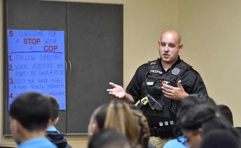 Law enforcement, minority students come together at DMC Youth and Law ...