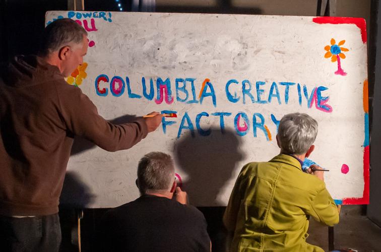 Columbia Creative Factory paints mural in honor of ExtraGive [photos] | Local News ...