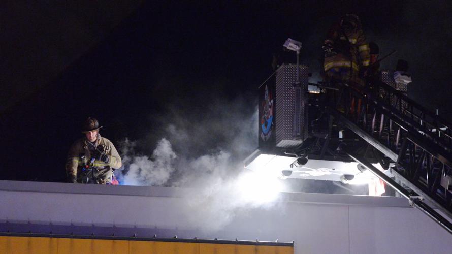 Fire reported on the roof of Millersville University's Stayer Hall ...