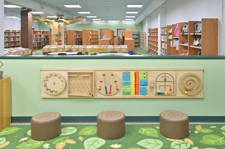 Look inside the new Children's LIbrary at Eastern Lancaster County ...