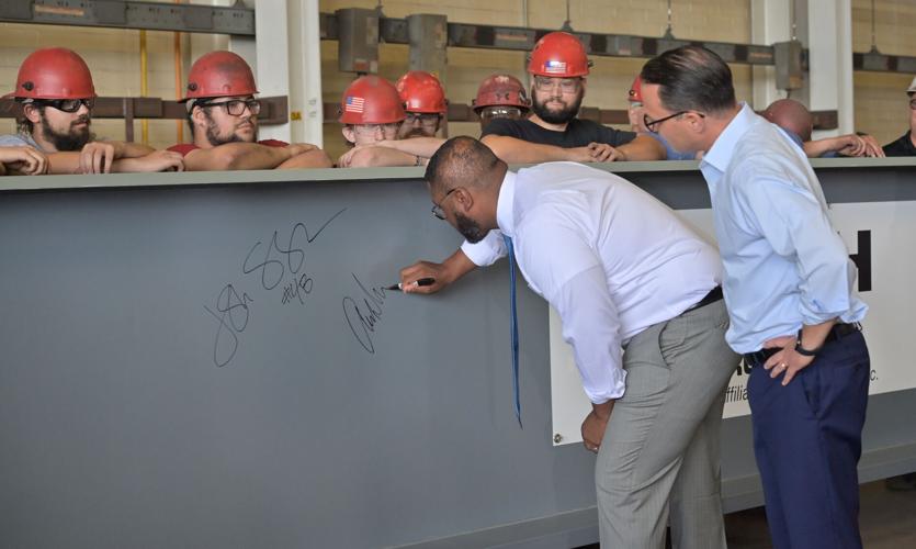 Governor Josh Shapiro visits High Steel Structures [photos ...