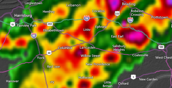 3 houses struck by lightning, storm damage reported throughout ...