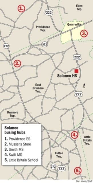 Many Solanco families on board with new busing plan | News ...