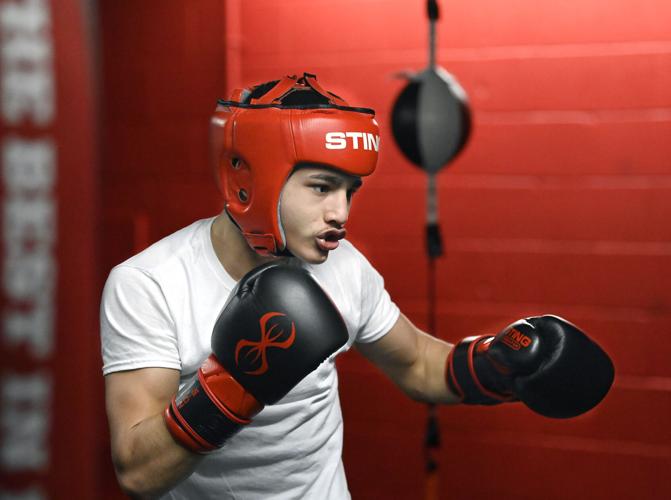 Boxer Jerimiah "Drip" Munoz at Lancaster City Boxing Academy [photos ...