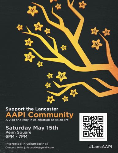 Lancaster city Vietnamese woman stands in solidarity with AAPI ...