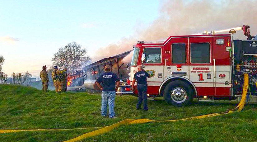 Large barn fire in West Donegal Township | Local News | lancasteronline.com