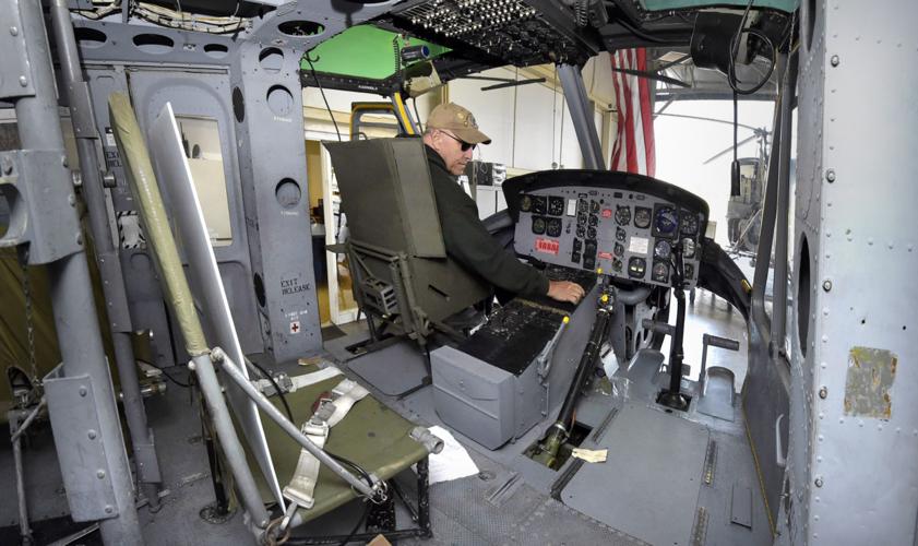 inside war helicopter