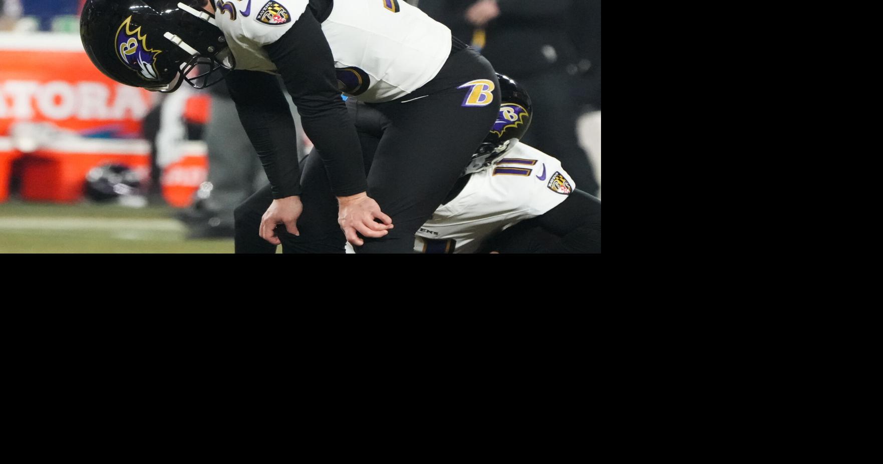 Season of the kicker unravels with missed field goal sending Ravens ...