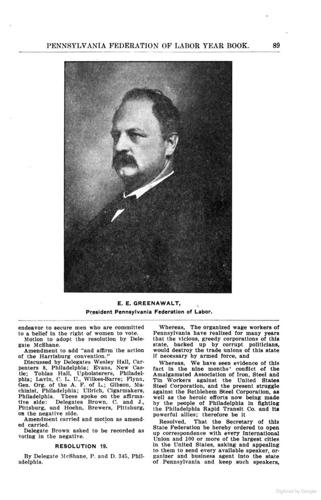 Lancaster County forgotten labor leader: Elmer Ellsworth Greenawalt ...