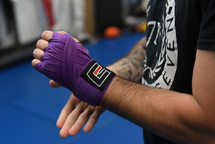 MMA fighter Christian Carr in training for upcoming fight [photos ...
