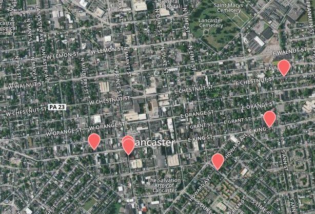 Map and data: 9 recent shootings in Lancaster city | Local News ...