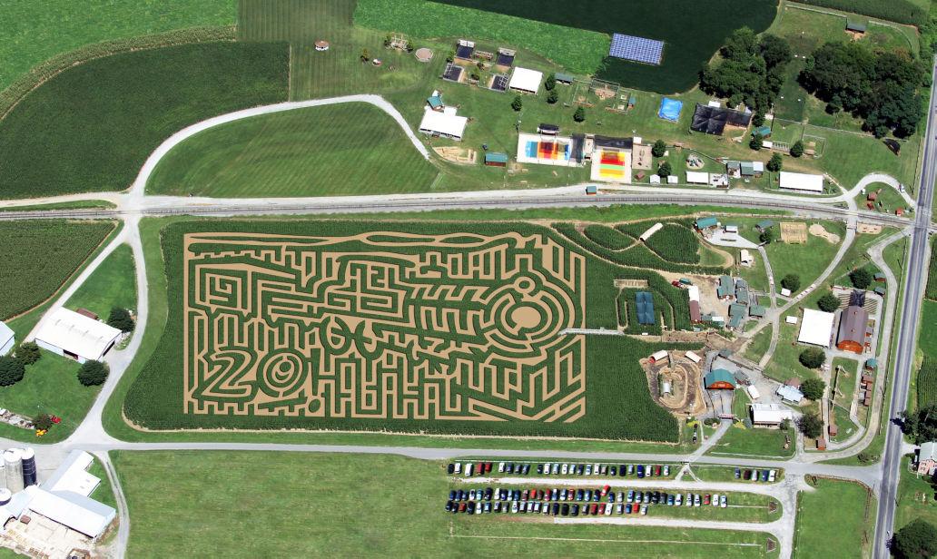 Cherry Crest Adventure Farm's corn maze one of the country's best ...