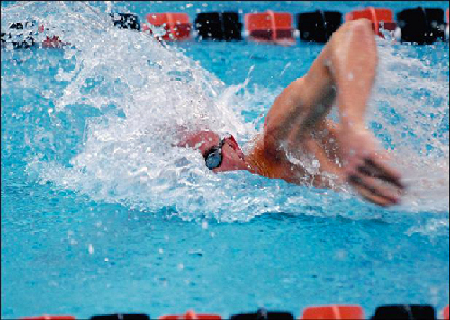 Warwick swimmer Dain Bomberger embodies rare combo of heart, aptitude ...