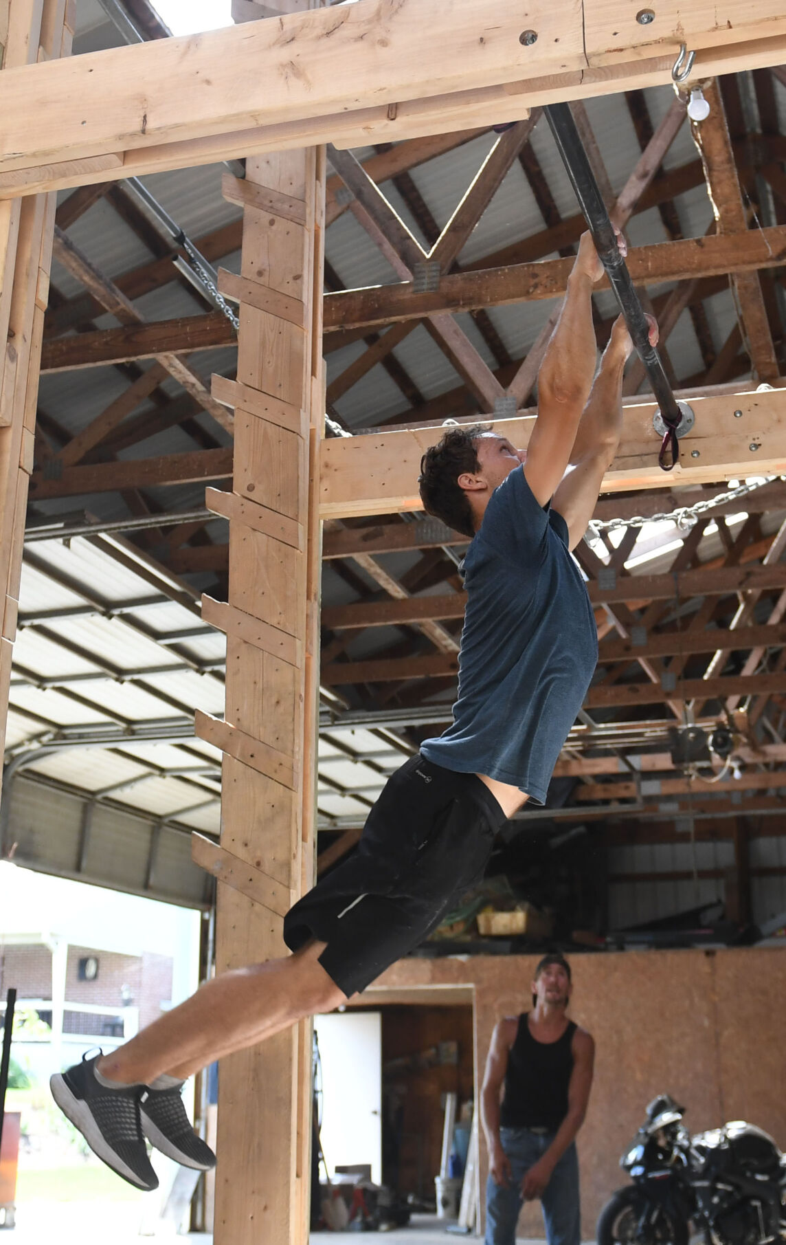 Look inside the 'Ninja barn' where two Lancaster County men trained for ...