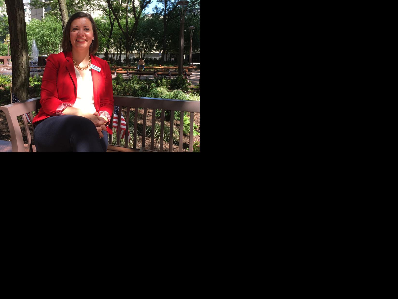 Congressional candidate Christina Hartman attends Democratic convention ...