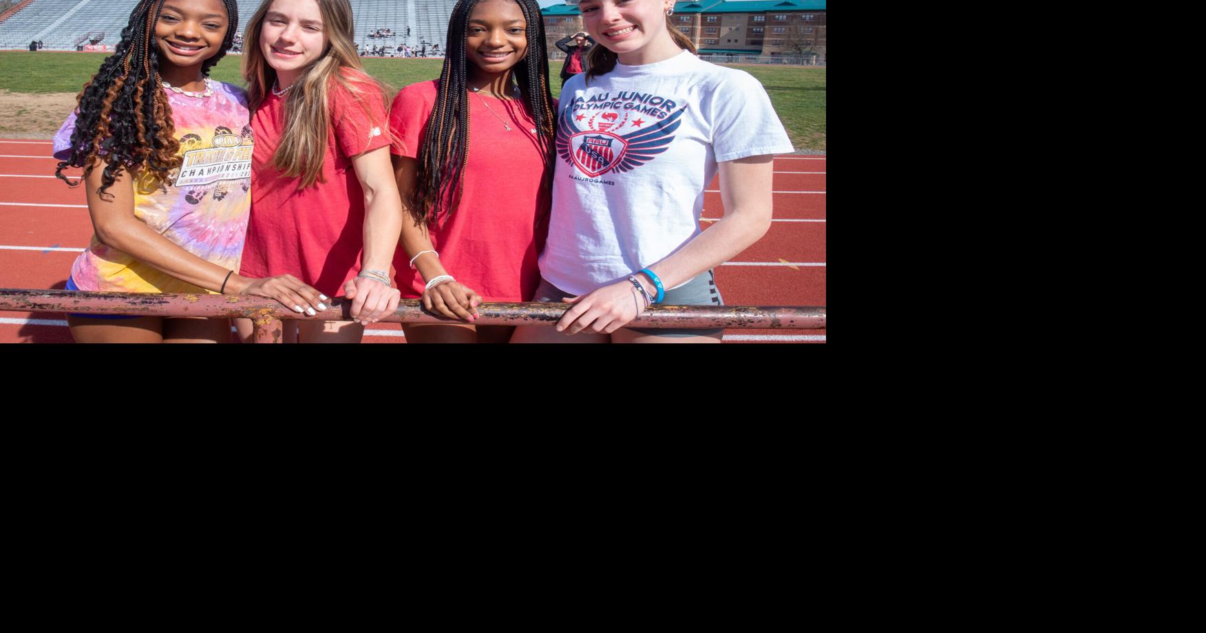 McCaskey track and field builds a dream team in the girls 1,600 relay ...