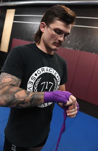 MMA fighter Christian Carr in training for upcoming fight [photos ...