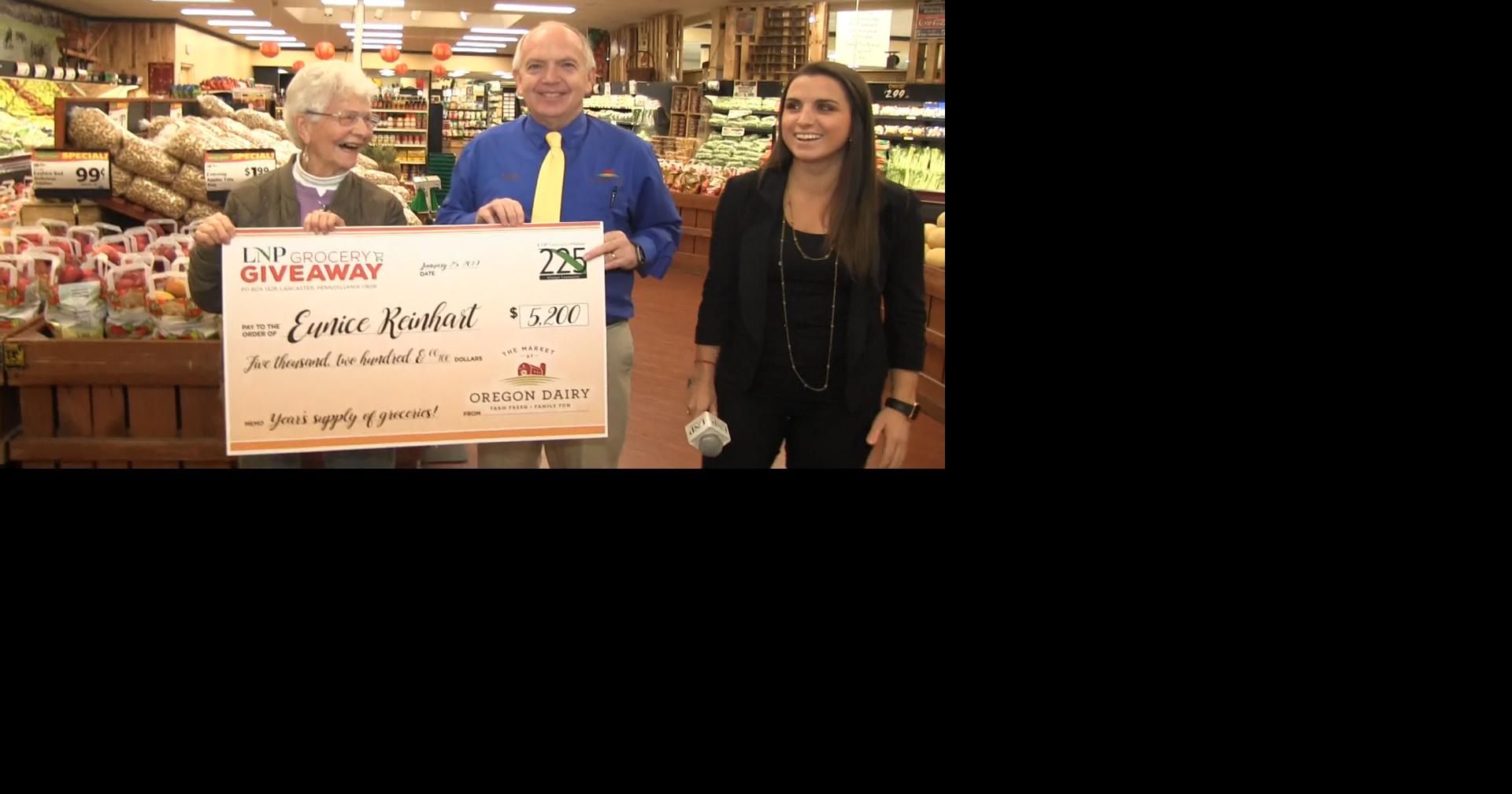 LNP Grocery Giveaway winner is selected, receives $5,200 worth of ...