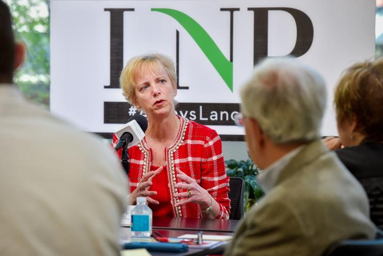 GOP gubernatorial candidate Laura Ellsworth sits down with the LNP ...