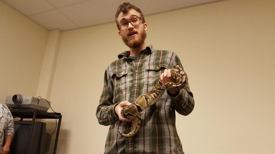 Reptile expert Mark Layton visits Lancaster-Lebanon IU13 classrooms ...