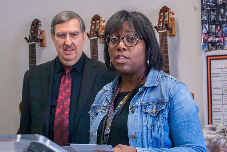 Music for Everyone overhauls McCaskey High School’s piano lab [photos ...