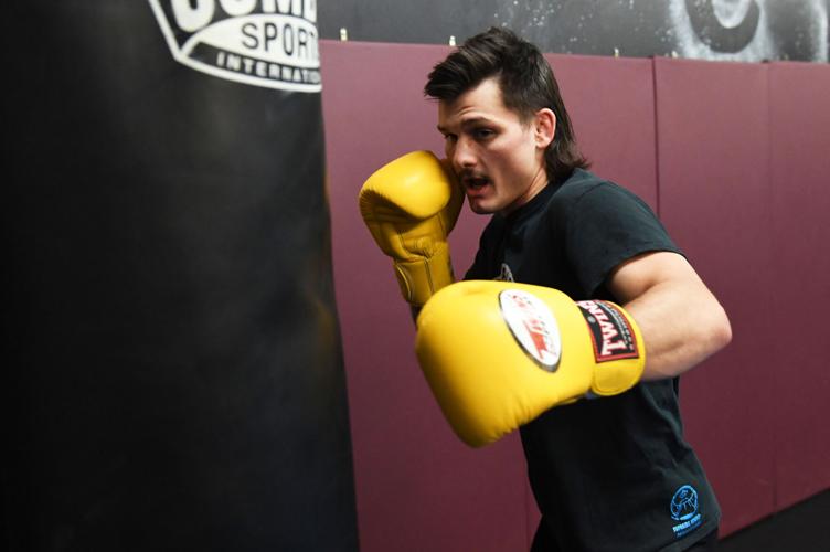 MMA fighter Christian Carr in training for upcoming fight [photos ...