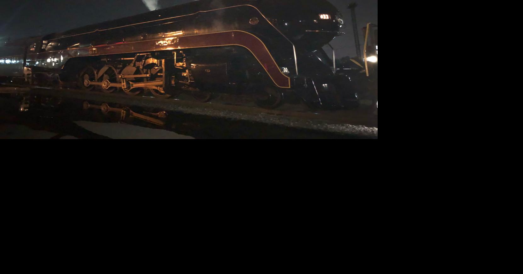 Historic locomotive steams through Lancaster County on its way to ...