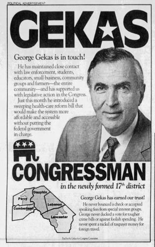 George W. Gekas, longtime central Pa. lawmaker and lawyer, dies at 91 ...