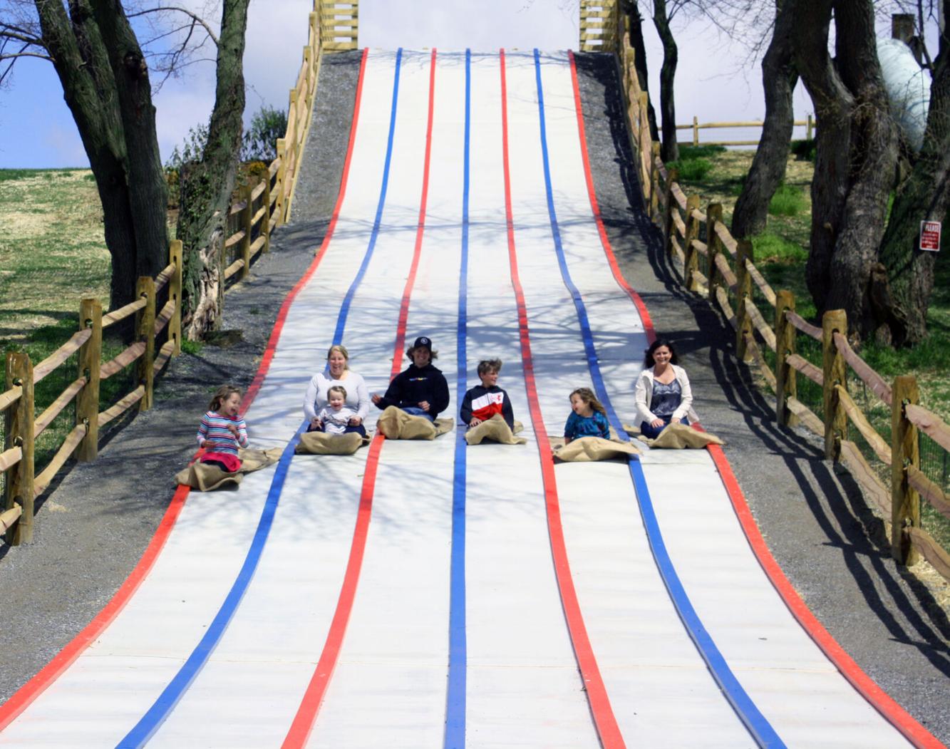 Cherry Crest Adventure Farm opens its 2021 season with a big slide ...
