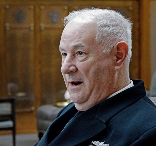 A final salute: Veteran volunteers with Masonic Village Hospice present ...