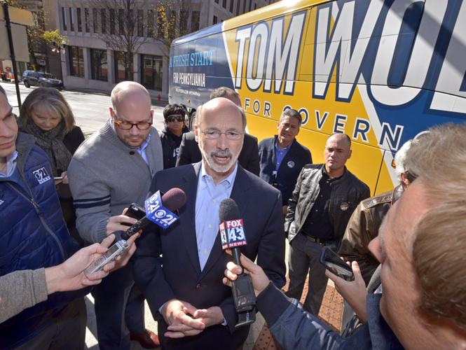 On campaign trail in Lancaster Monday, Corbett and Wolf urge Election ...