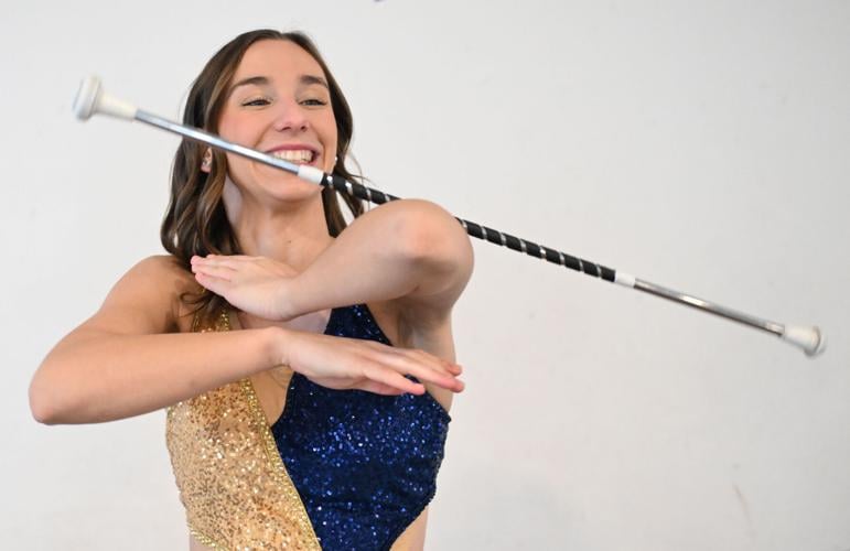 Baton Twirlers showcase their twirling skills at Paula's School of ...