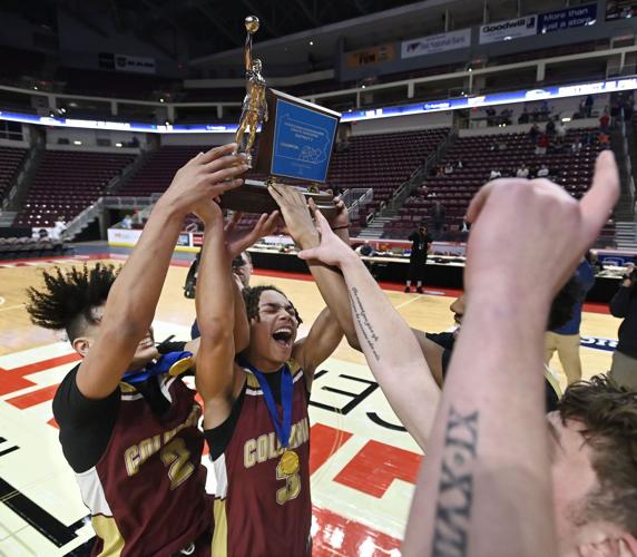 Columbia vs. Trinity - District 3 Class 3A boys basketball championship ...