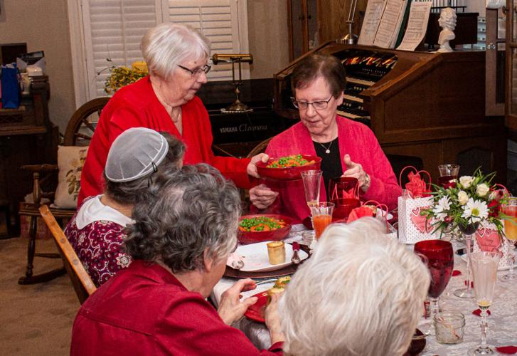 Dottie and Tim Weber's Valentine's dinner for widows [photos ...