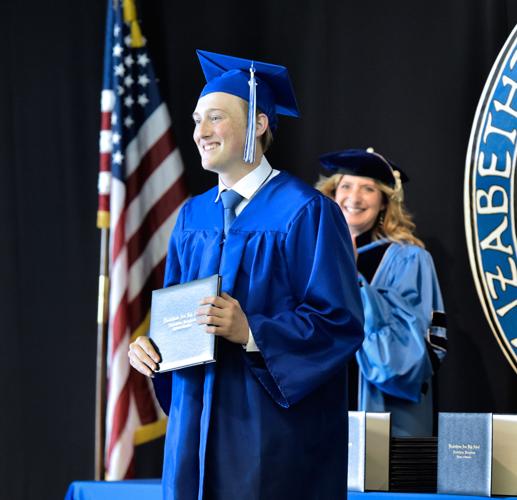 Elizabethtown seniors participate in unconventional commencement ...