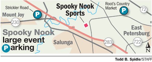 Spooky Nook Sports officials vow changes after massive parking ...