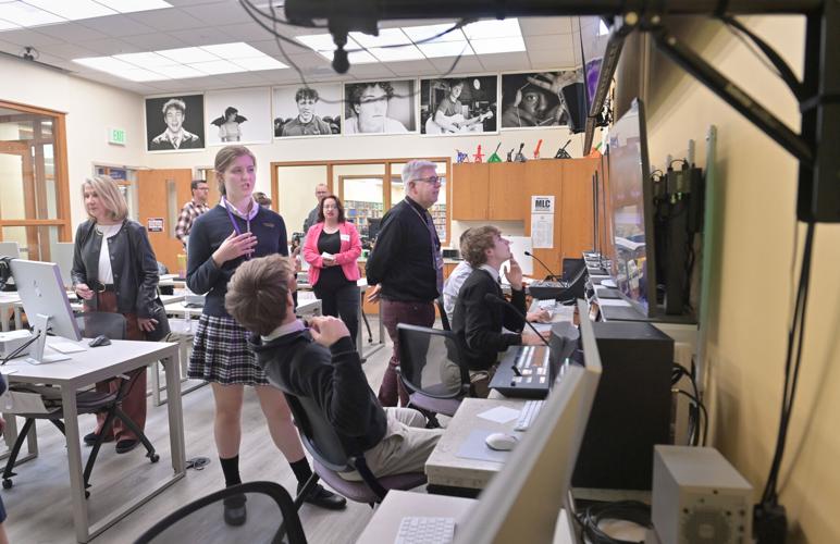 Lancaster Catholic High School open house shows off new multimedia ...
