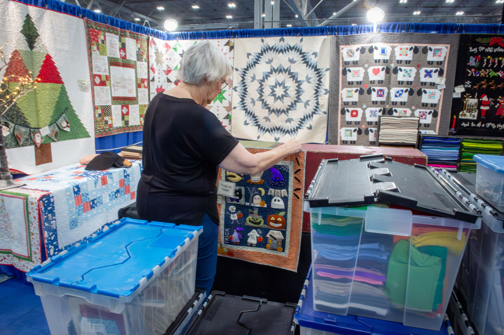 Take a look inside American Quilter's Society QuiltWeek at Spooky Nook ...