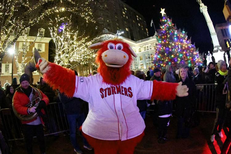 Lancaster city Christmas tree lights up the sky for 2025 [photos ...