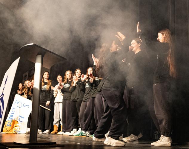 Linville Hill Christian sends off state-championship-bound basketball ...